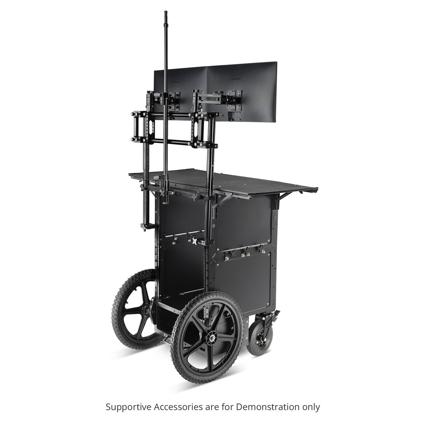 Soundchief Cart | Vertical Workstation Camera Cart | Proaim — Proaim.ca