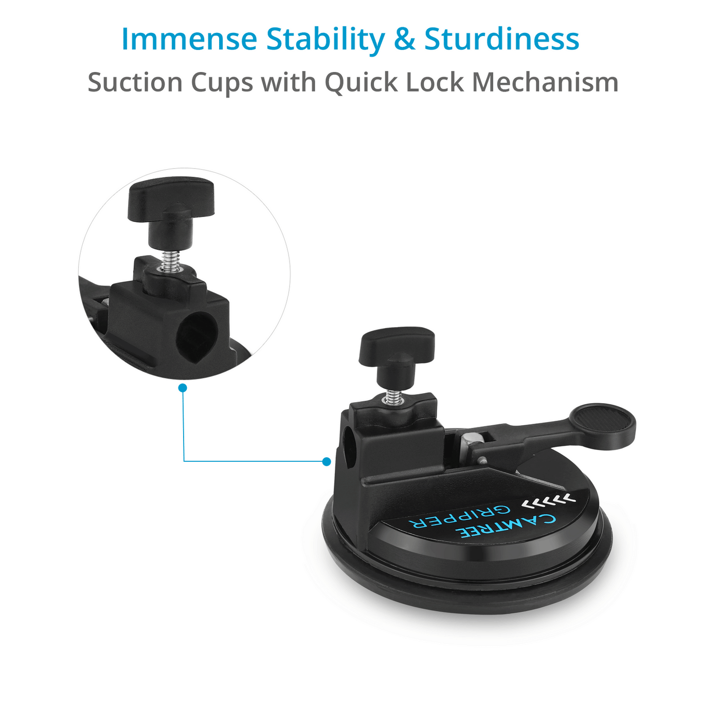 Camtree Gripper G-10 Car Suction Mount Mount Kit | Proaim — Proaim.ca
