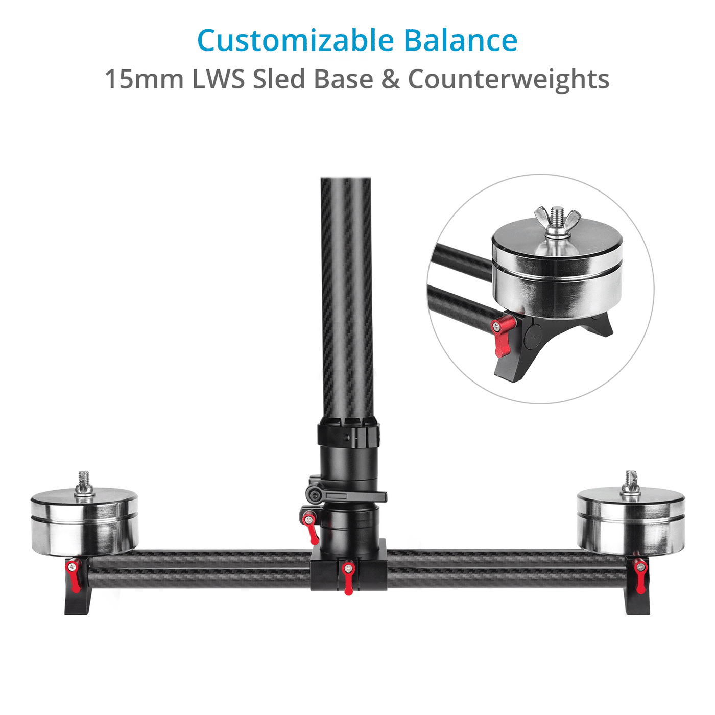 Flycam G-Axis 6000 Gimbal Support/Monopod Sled for | Proaim — Proaim.ca
