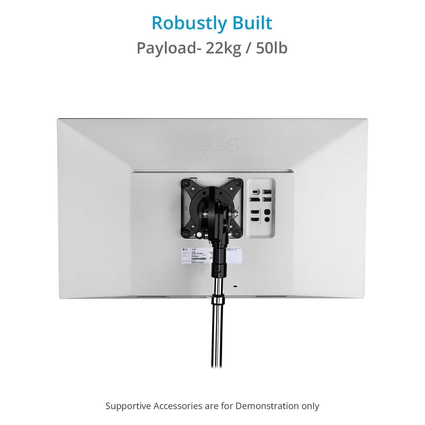 Proaim 360° Rotation VESA 75mm/100mm Tilting Monitor Mount — Proaim.ca