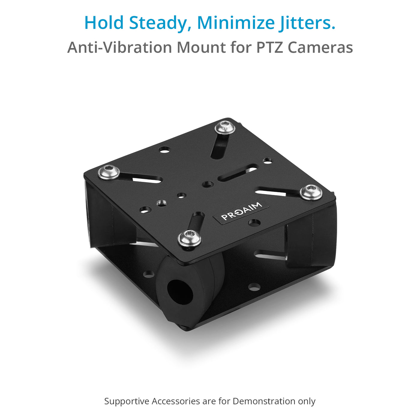 Proaim Anti-Vibration Isolator Mount for PTZ Cameras — Proaim.ca