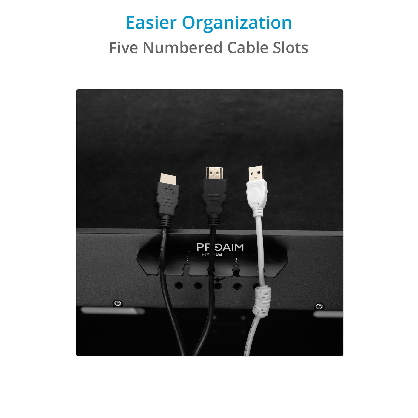 Cable Management Bracket for Video Camera | Proaim — Proaim.ca