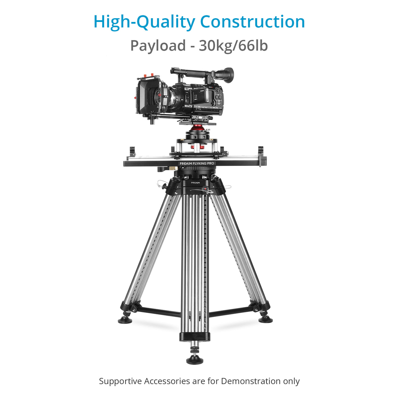 Camera Support Leveling Base – Mitchell & 3/8” Base | Proaim — Proaim.ca