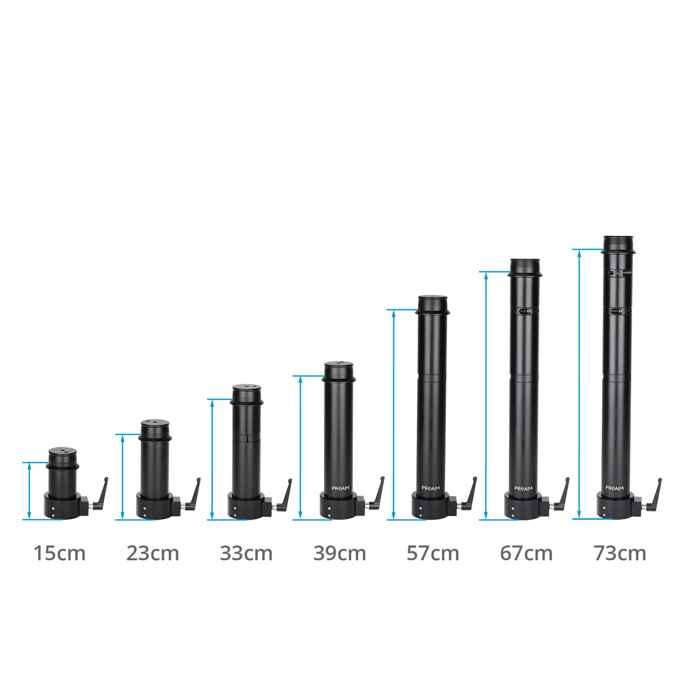 Flexino Bazooka Set for Video Film Camera Dolly | | Proaim — Proaim.ca