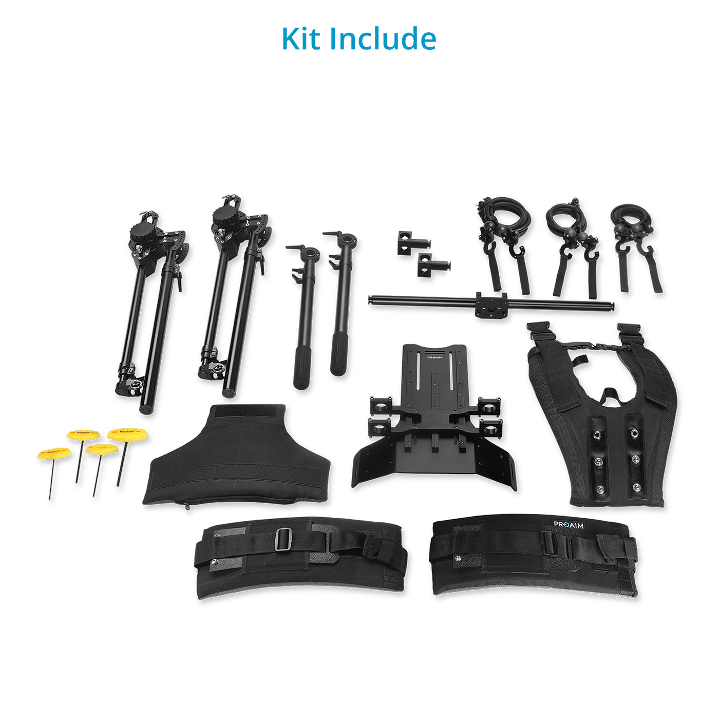 Proaim Hawk Pro Body Support System for Camera Gimbals — Proaim.ca