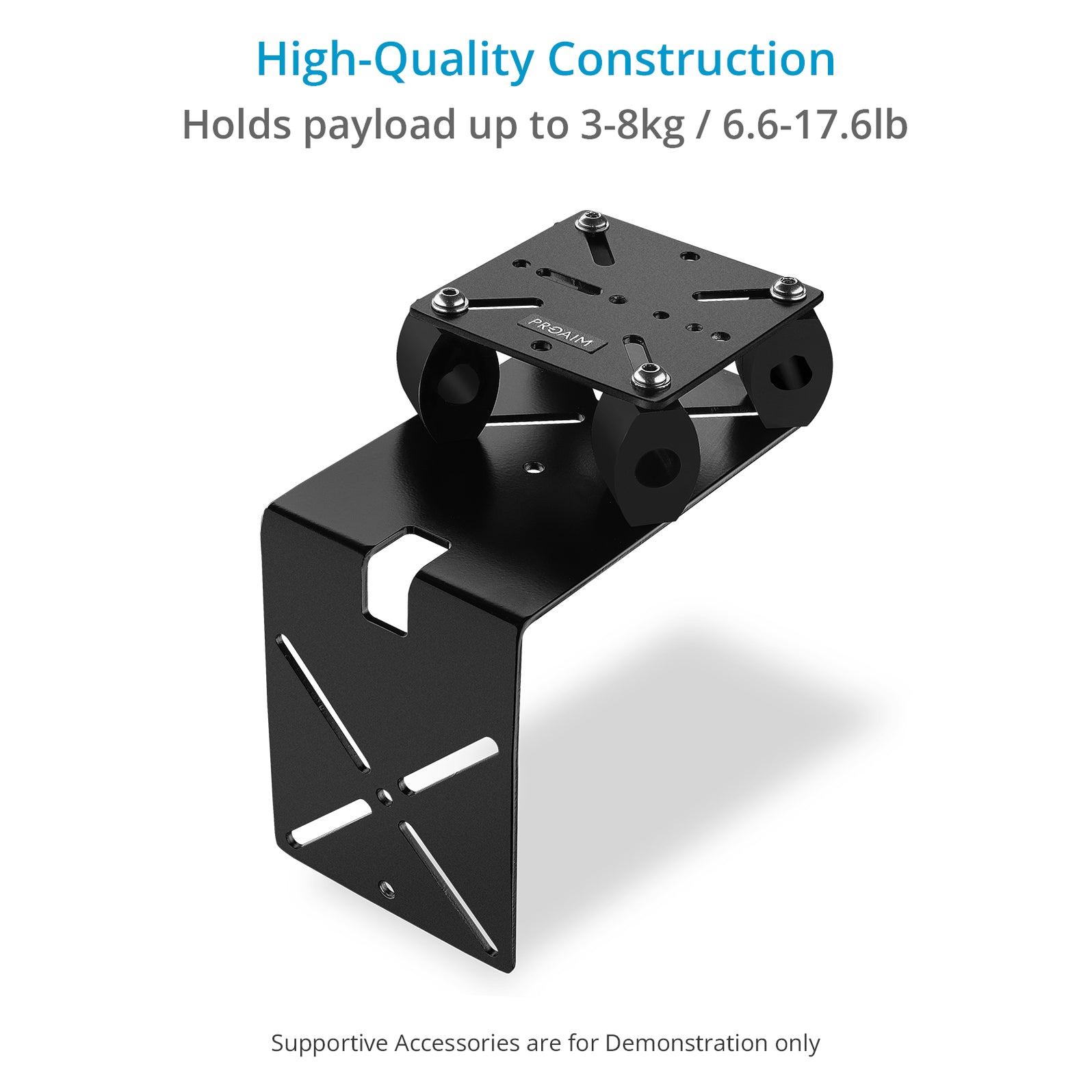 Proaim PTZ-10 Mount for PTZ Cameras - Vibration Isolator with L-shaped — Proaim.ca