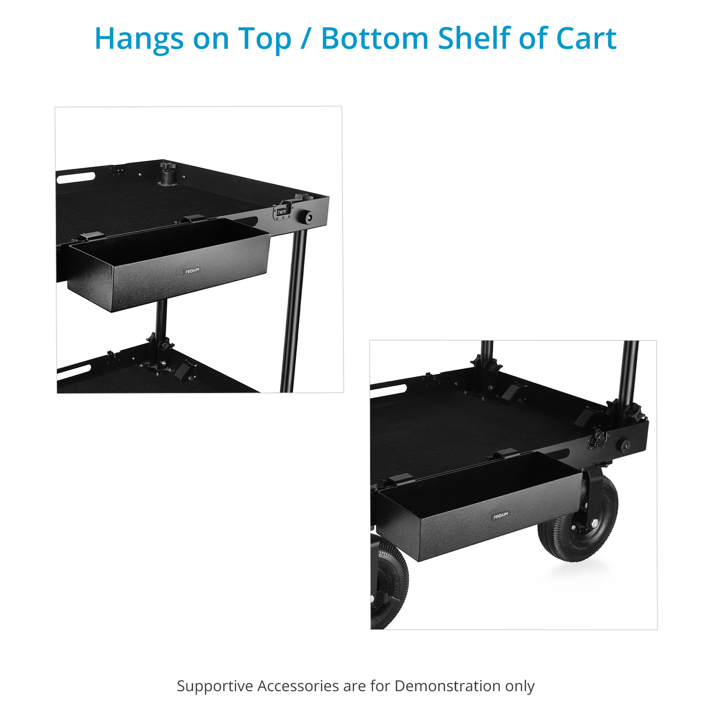 Standard Accessory Rack for Video Camera Production | Proaim — Proaim.ca