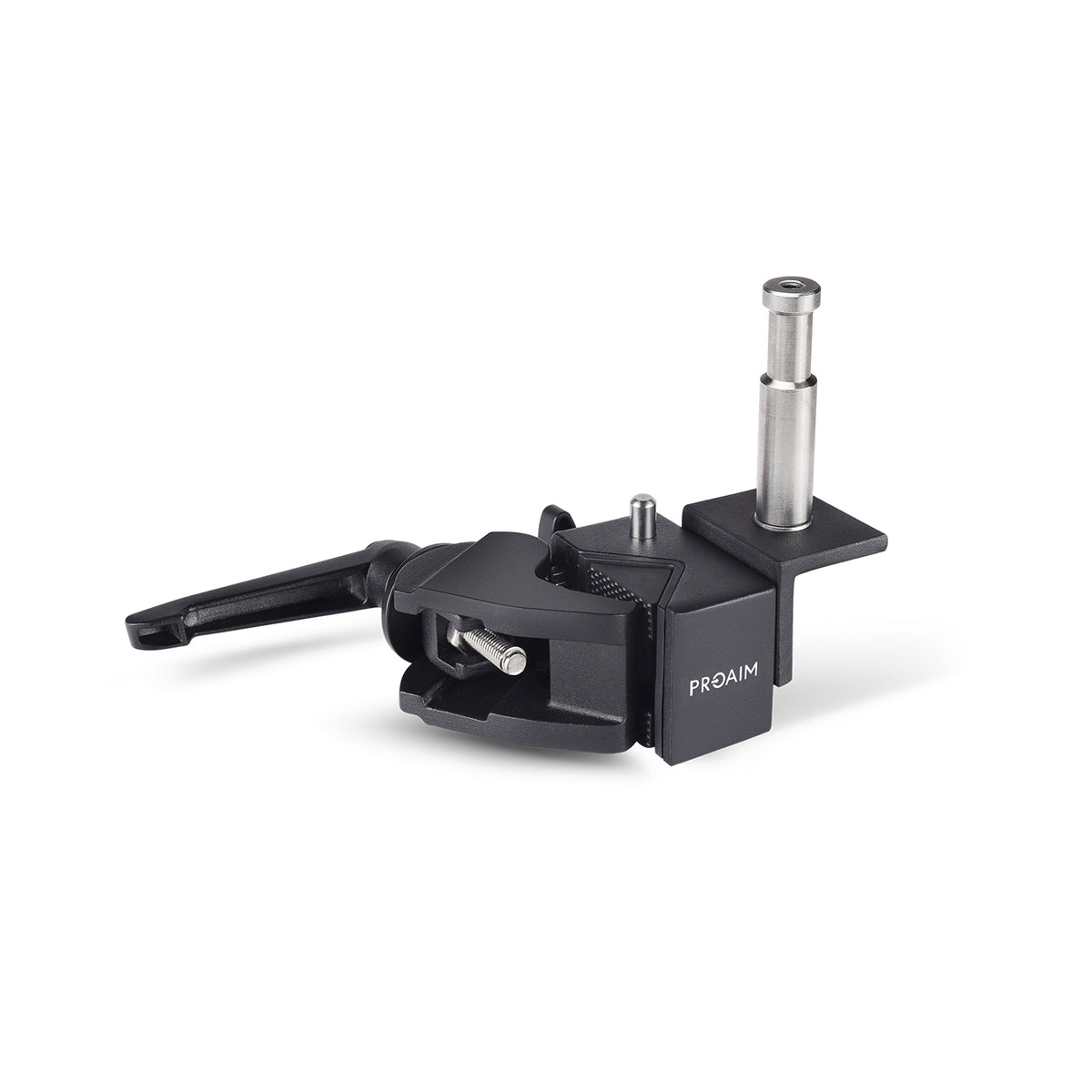 Super Clamp Pro with 5/8” Baby Pin. Fits 25-50mm / | Proaim — Proaim.ca