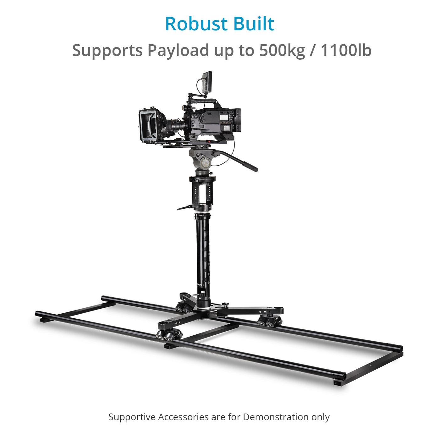 Track Wheel Set for Anchor Studio Camera Tripod | Proaim — Proaim.ca