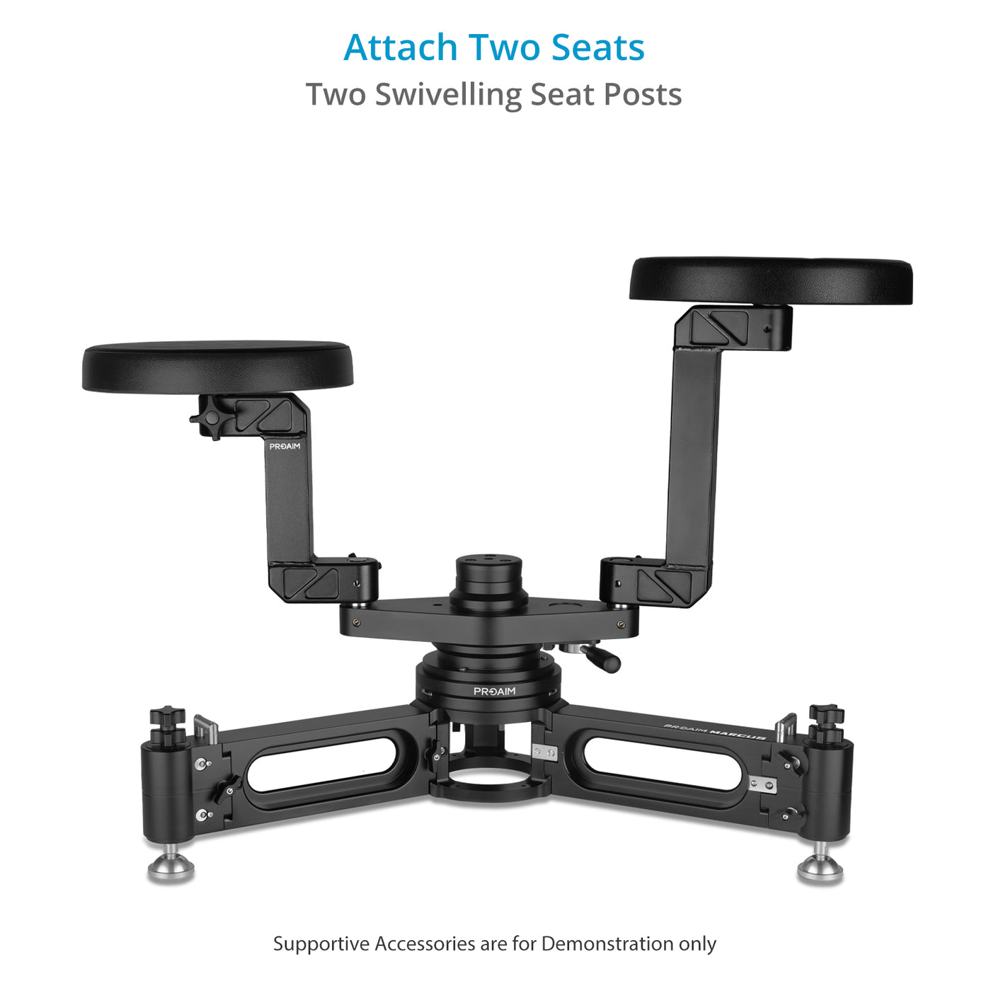 Proaim Turnstile Mount for Mitchell Base Camera Platform Dollies ...