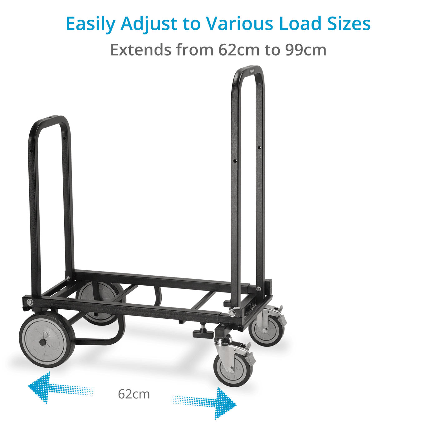 Proaim Vanguard NANO Adjustable Foldable Cart with Wheels | Profession ...