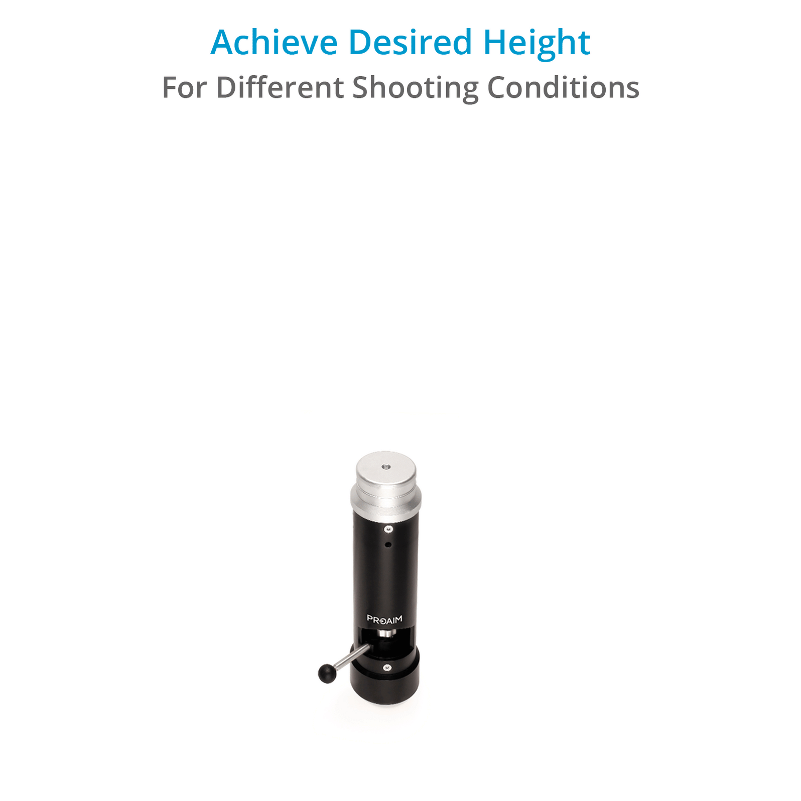 Bazooka with Quick Lock Lever for Camera Dolly | | Proaim — Proaim.ca