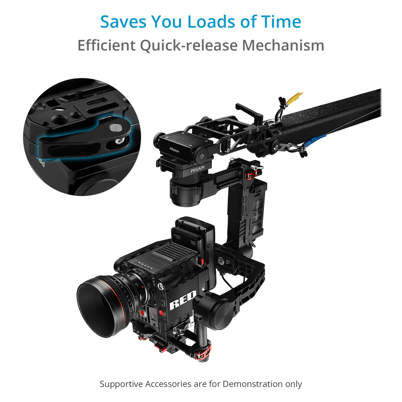3TR Mount for Proaim 6m/20ft Fraser Camera Jib | Proaim — Proaim.ca