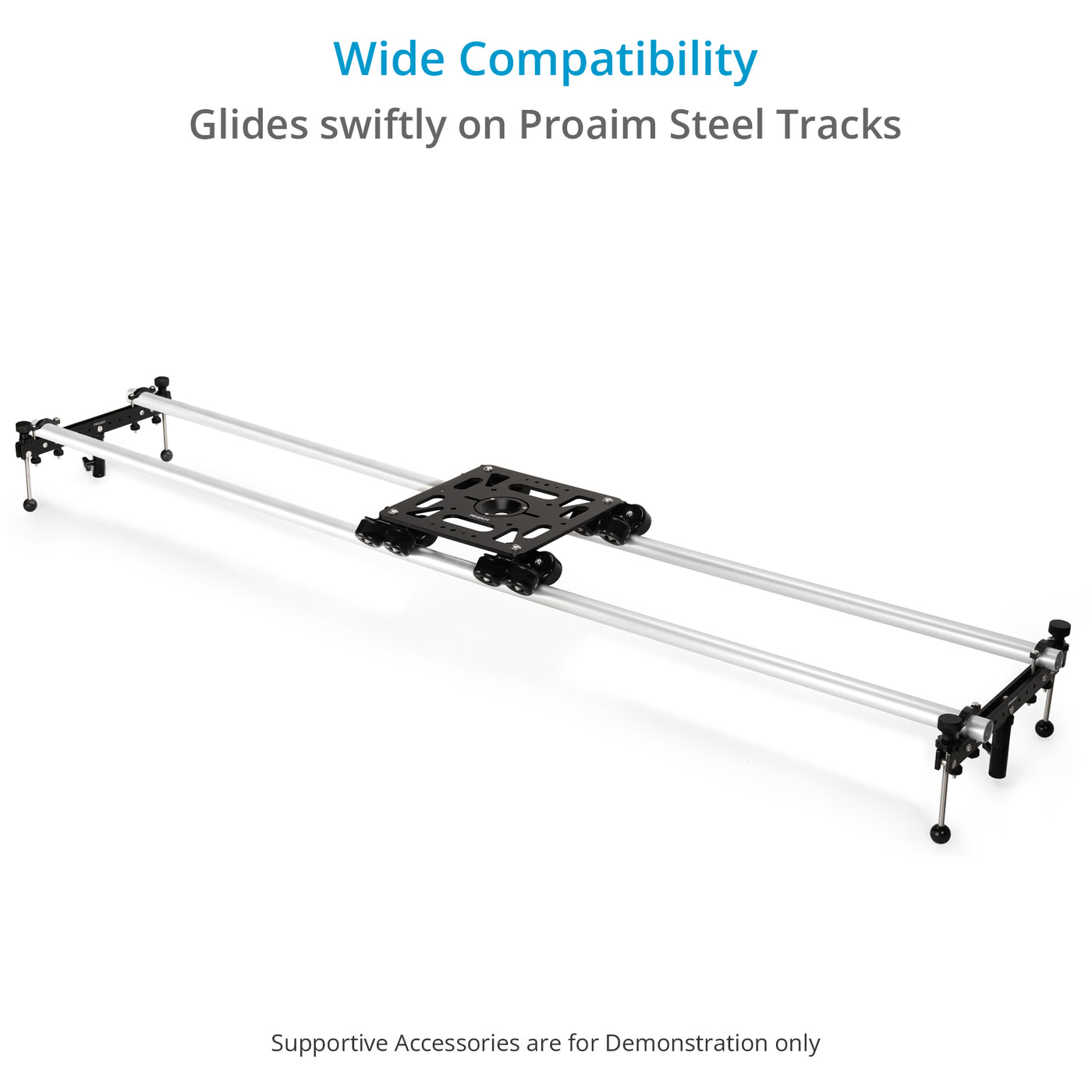 Breeza Video/Film Camera Dolly Slider with Track | Proaim — Proaim.ca
