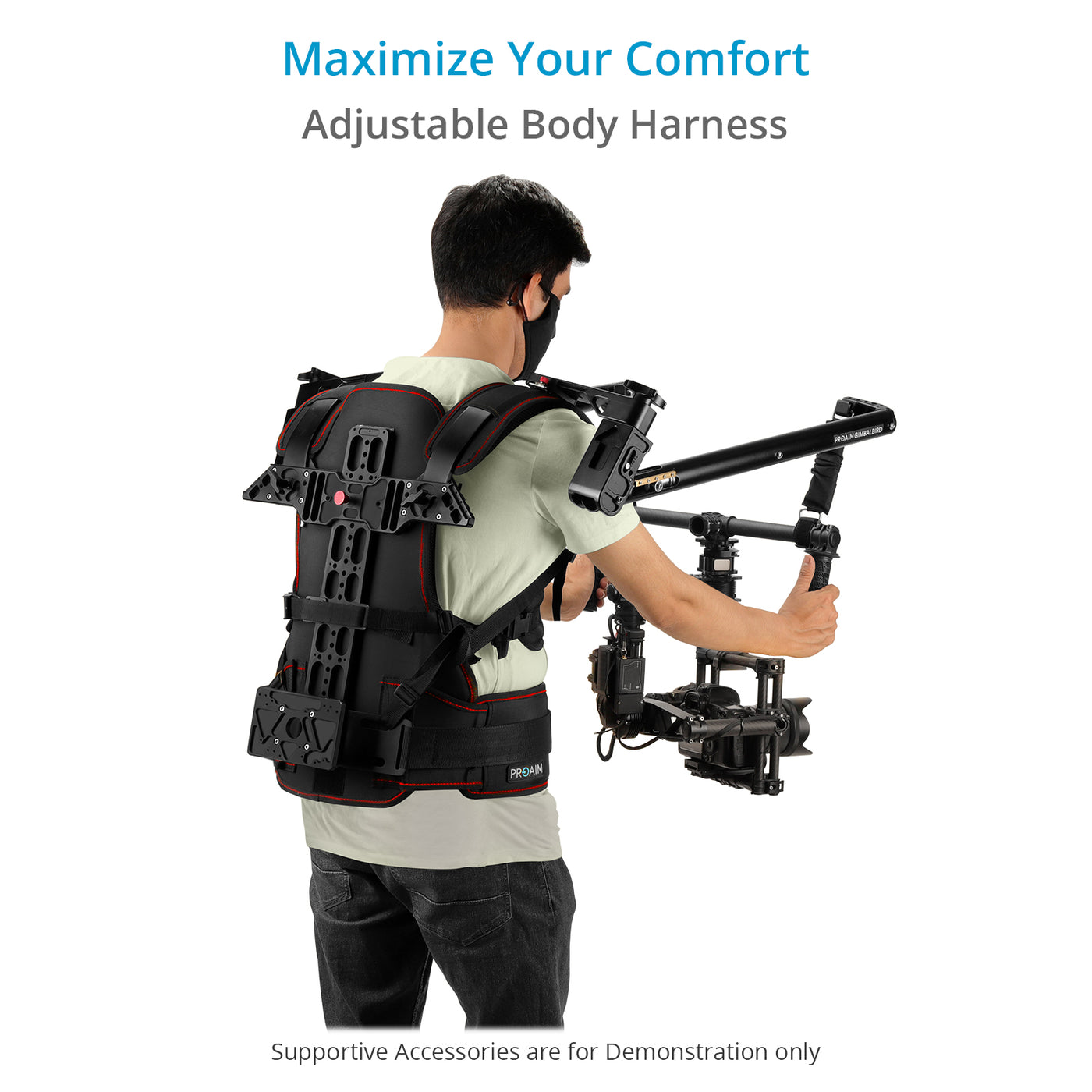 Proaim Gimbal-Bird Body Support Rig fr 2-3Axis Gimbals — Proaim.ca