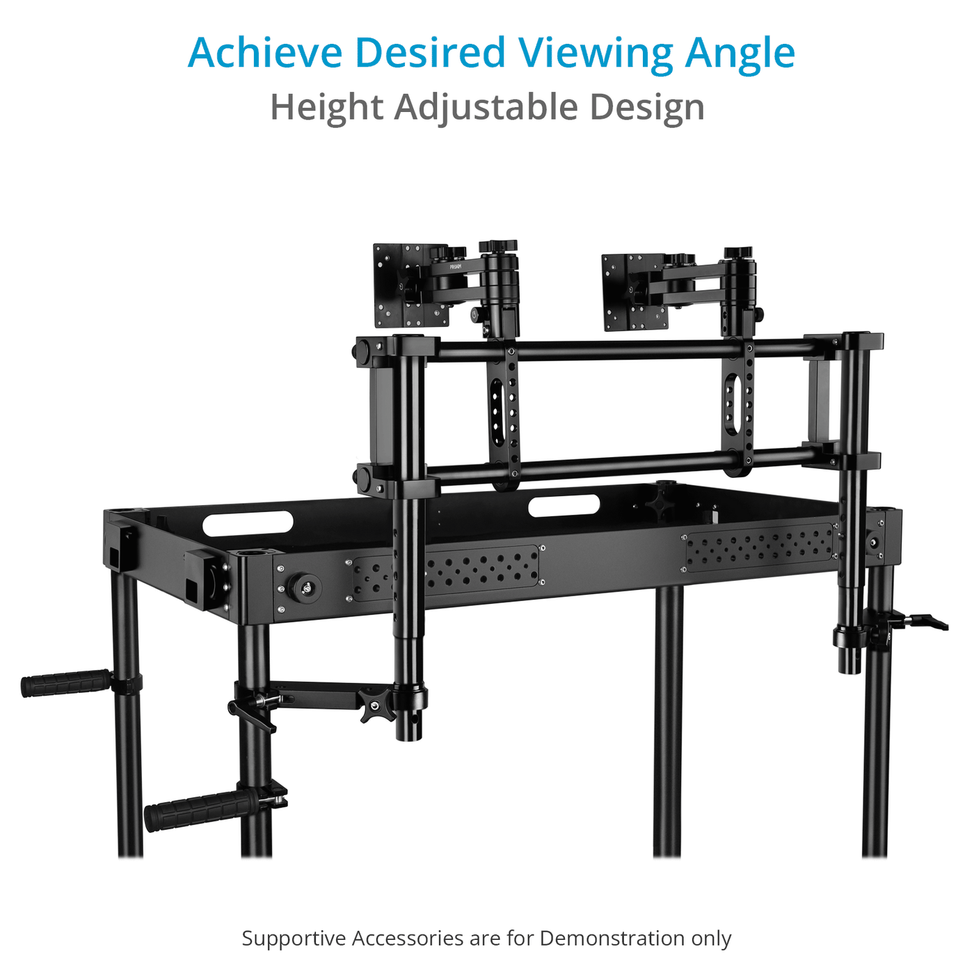 Proaim Multi-Monitor VESA Mount System for Camera Production Cart | 75 ...