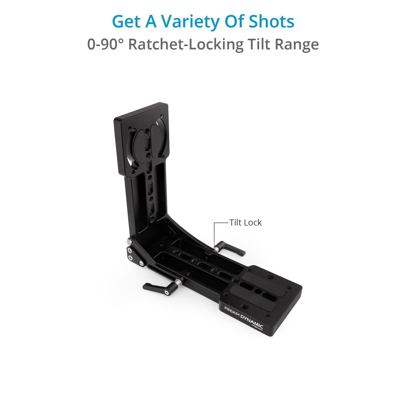 Proaim Dynamic Wedge Pan/Tilt Camera Plate — Proaim.ca