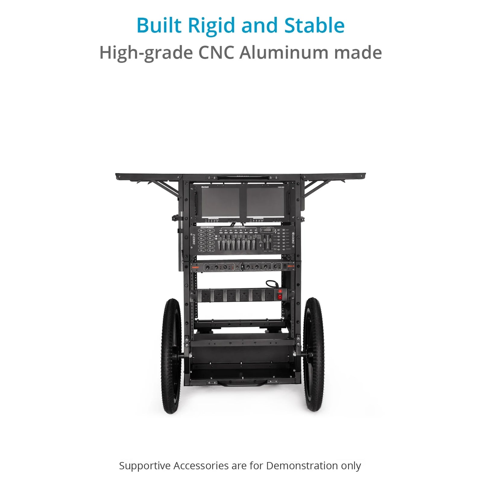 Soundchief Cart | Vertical Workstation Camera Cart | Proaim — Proaim.ca
